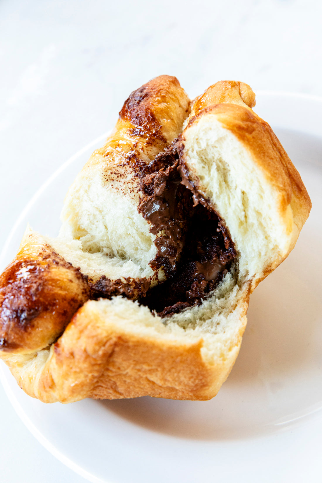 Honey-Glazed NutElla Buns – The Chinese Mom Kitchen